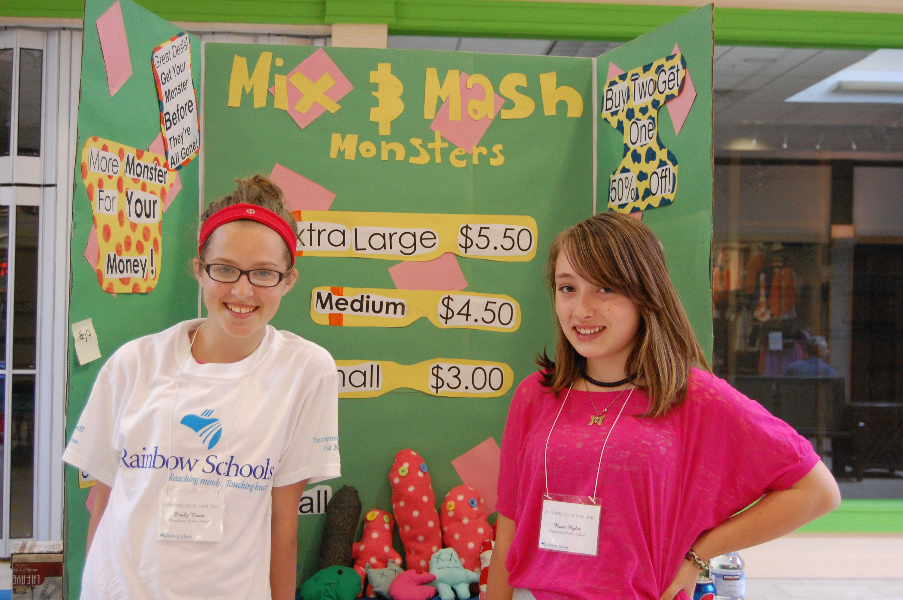 Young entrepreneurs from Rainbow Schools showcase innovative businesses ...