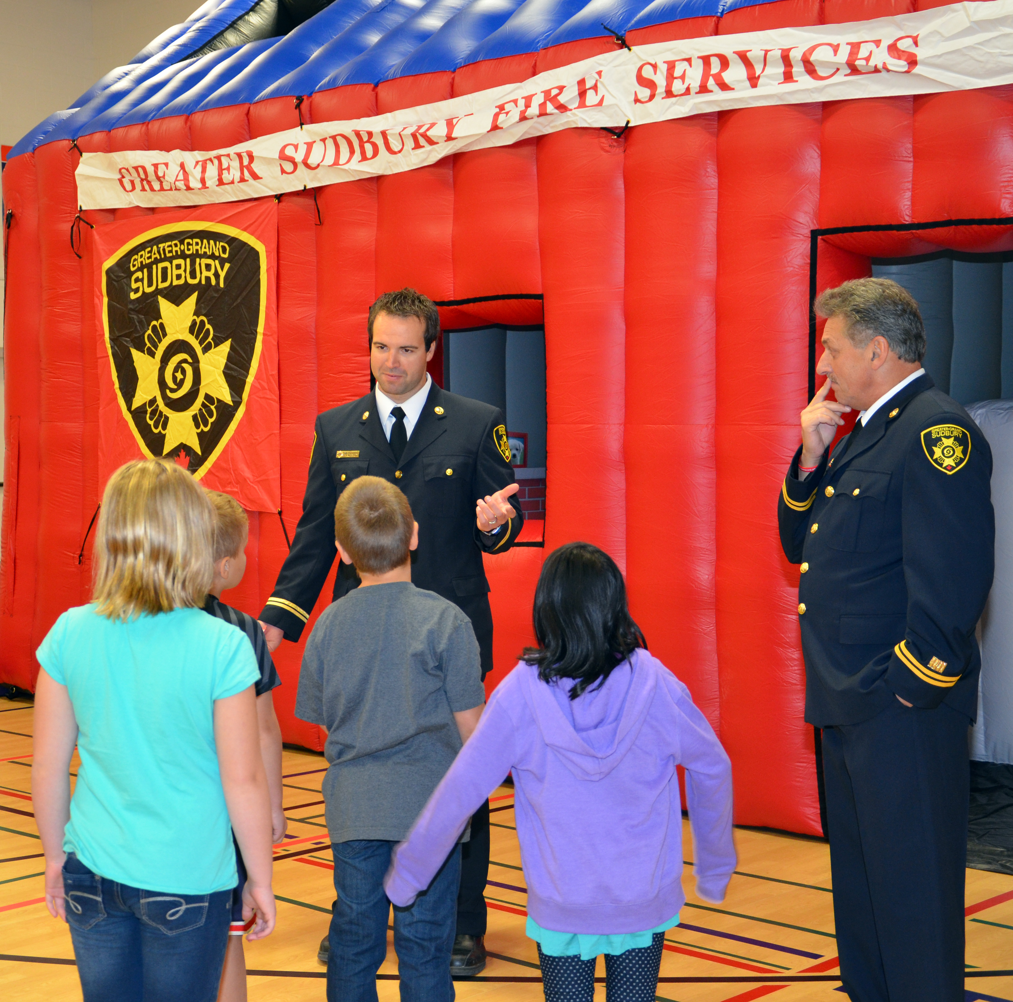 Inflatable Fire Safety House Creates Unique Learning Opportunity for ...