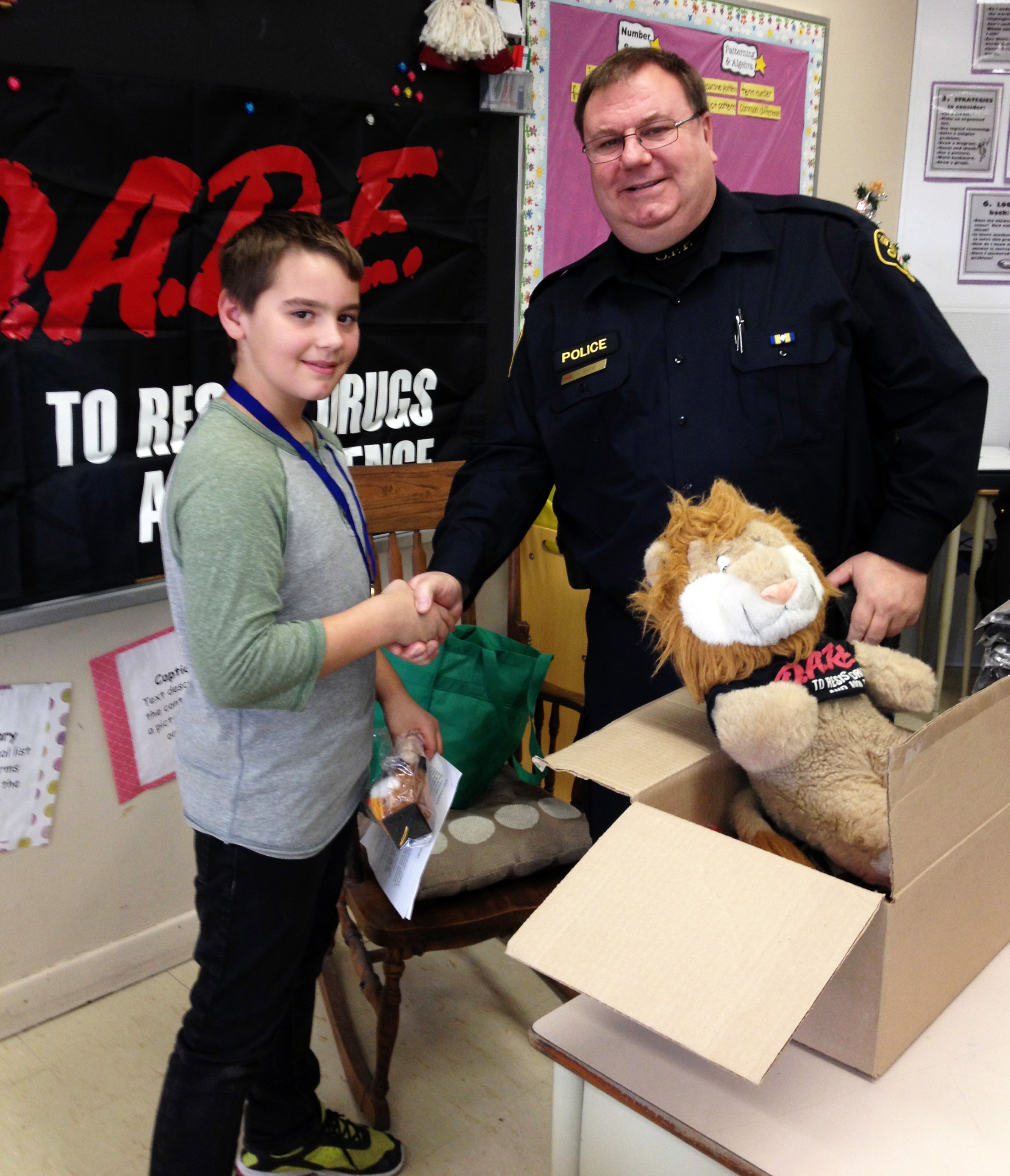 Little Current Public School students graduate from D.A.R.E program ...