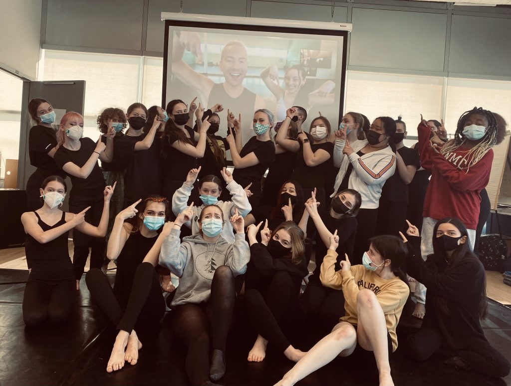 Professional dancer pays virtual visit to Sudbury Secondary School ...
