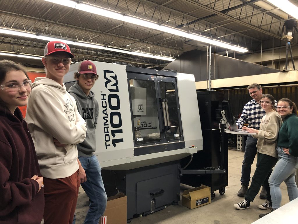 Lasalle and Lively receive new high-tech machine equipment - Rainbow ...