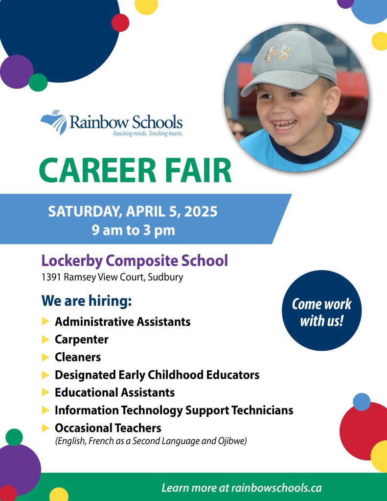 Career Fair - Rainbow District School Board