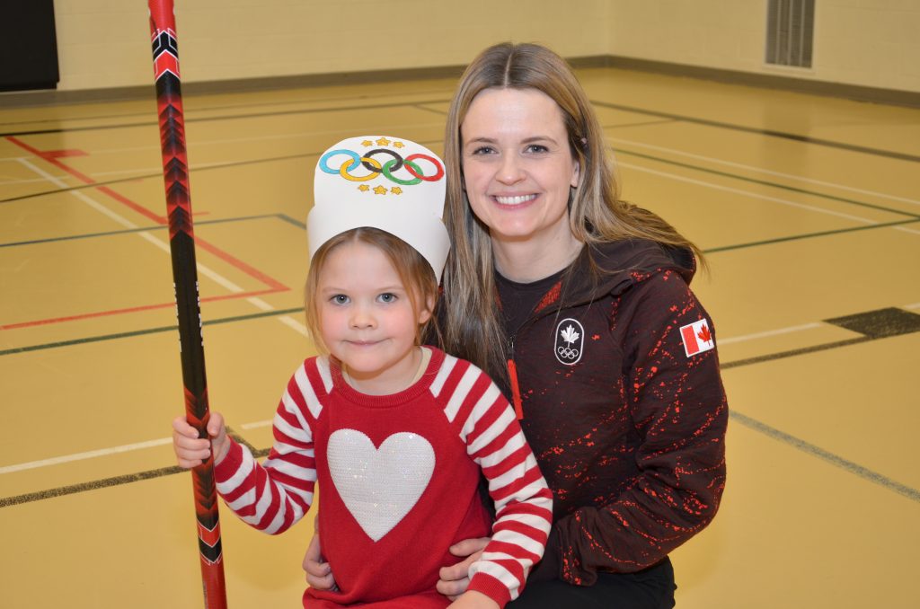 Hurry Hard: World Champion curler Tracy Fleury visits MacLeod Public ...